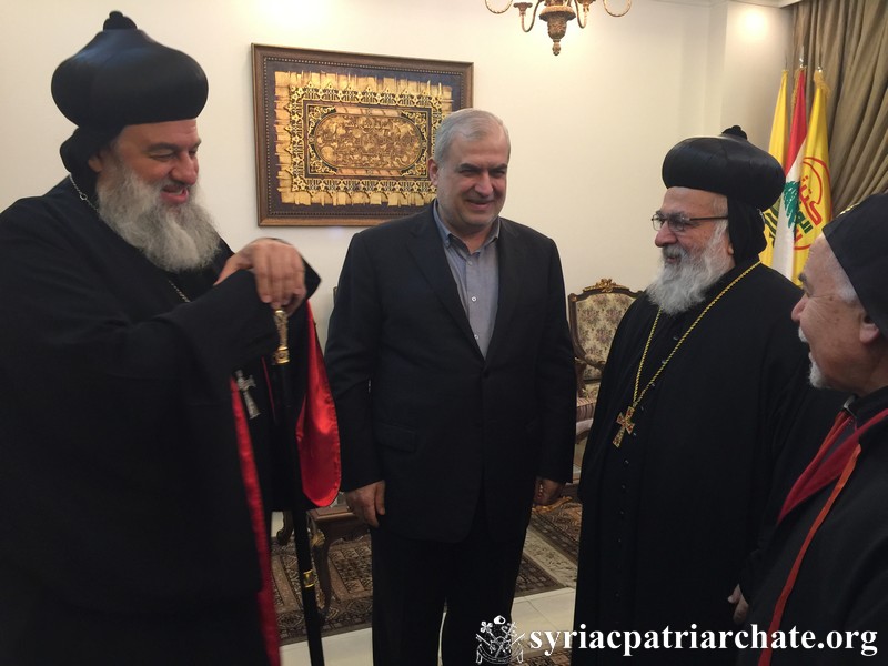 Visit to His Excellency Lebanese MP Mohammad Raad | Syrian Orthodox ...