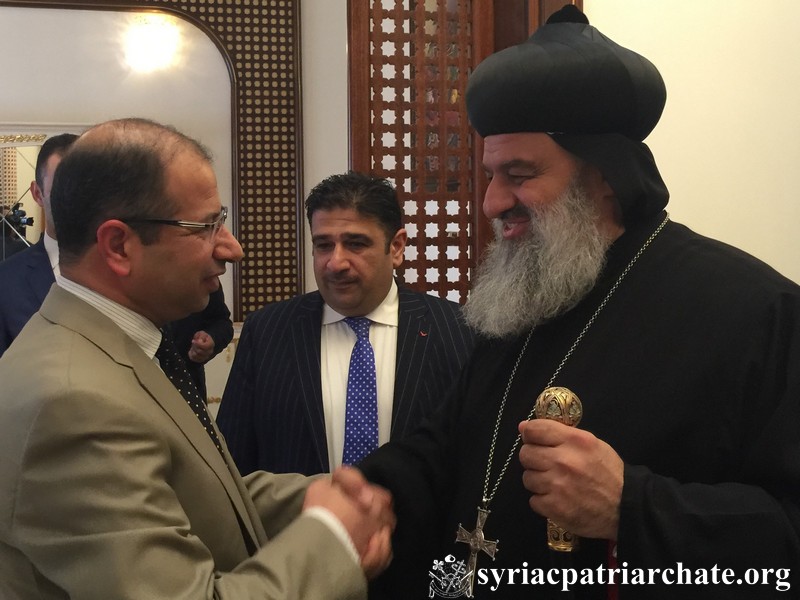 Visit to the Speaker of the Iraqi Parliament | Syrian Orthodox ...