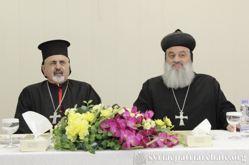 Visit of the Syriac Catholic Patriarch of Antioch to the Holy Synod ...