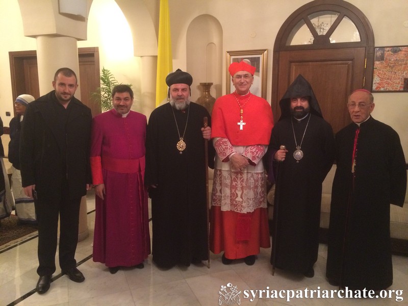 Congratulating the New Cardinal Mario Zenari | Syrian Orthodox ...