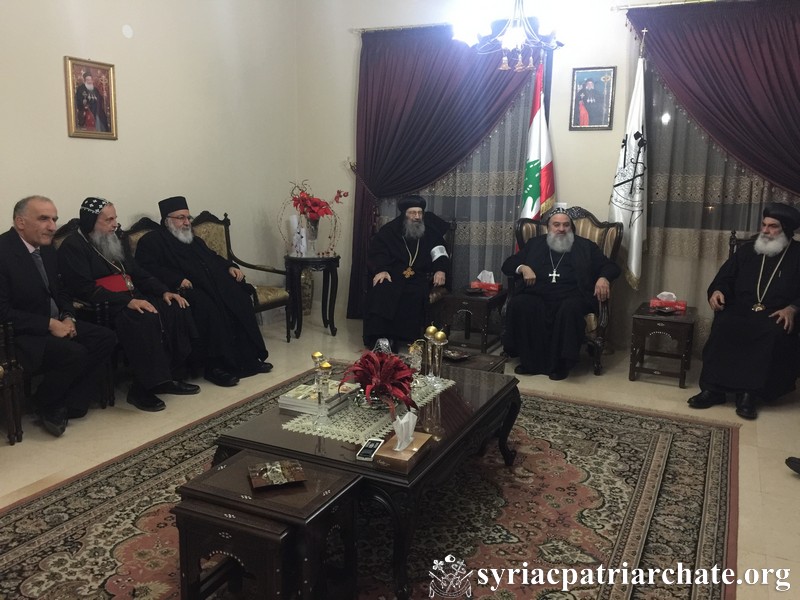 Visit of the Coptic Orthodox Delegation | Syrian Orthodox Patriarchate ...