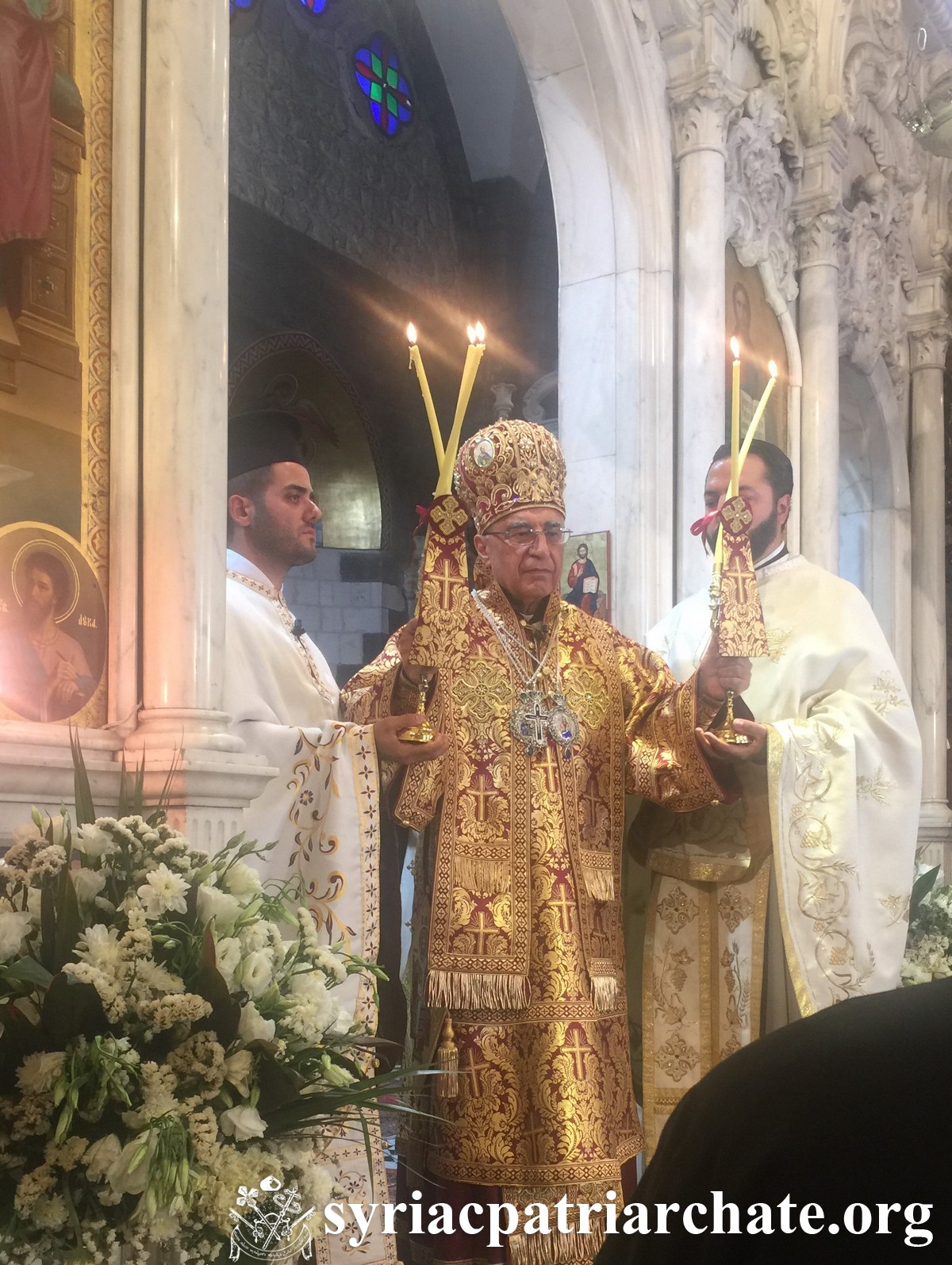 Installation of Greek Catholic Melkite Patriarch Joseph Absi | Syrian ...