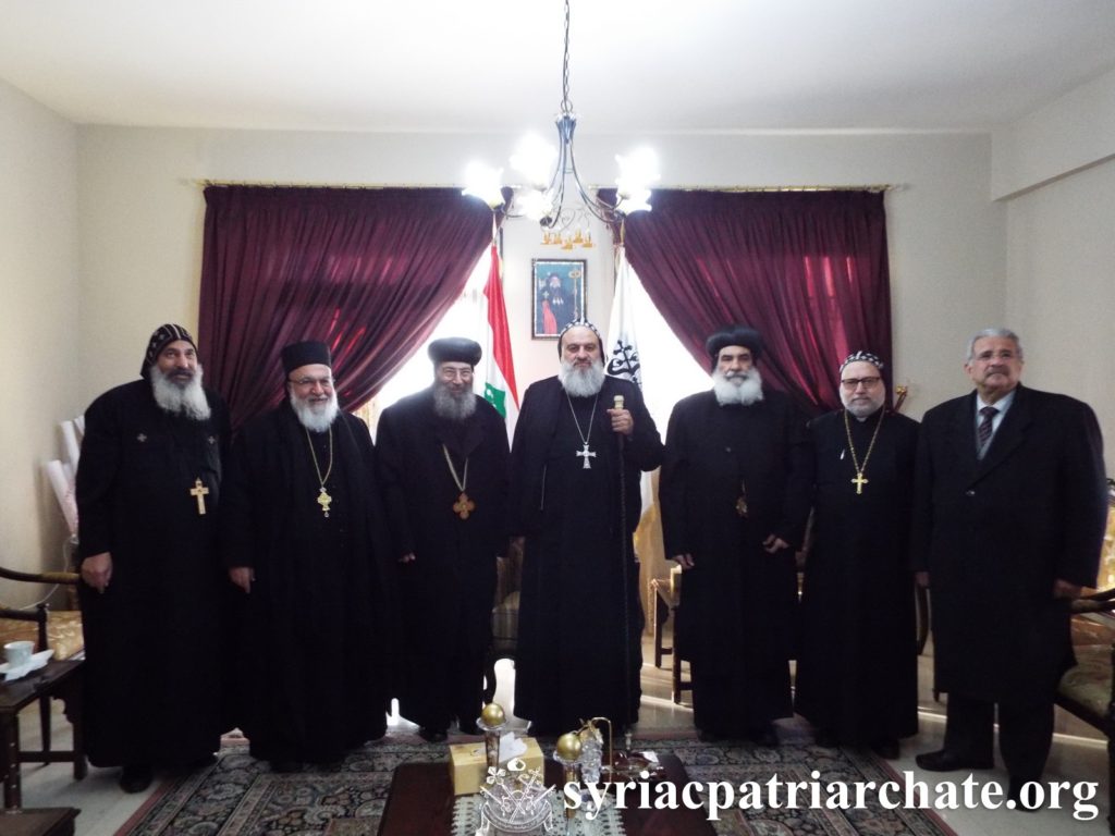 Visit of a Delegation from the Coptic Orthodox Church | Syrian Orthodox ...