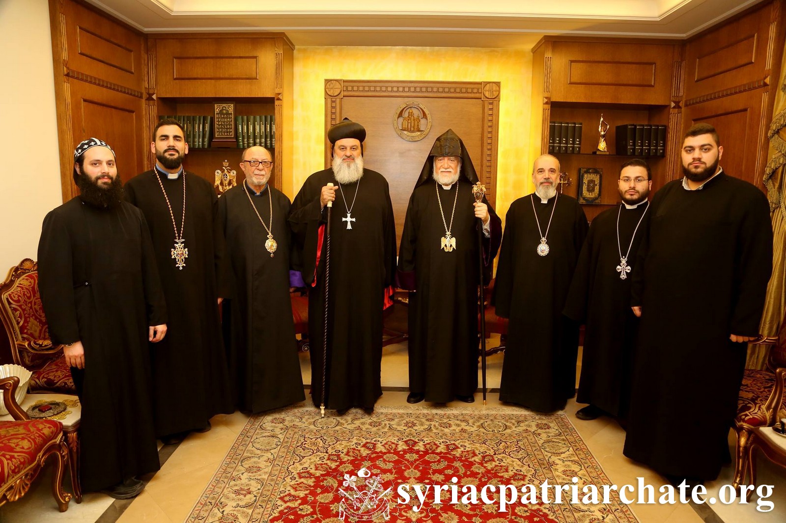 Visit to His Holiness Catholicos Aram I | Syrian Orthodox Patriarchate ...