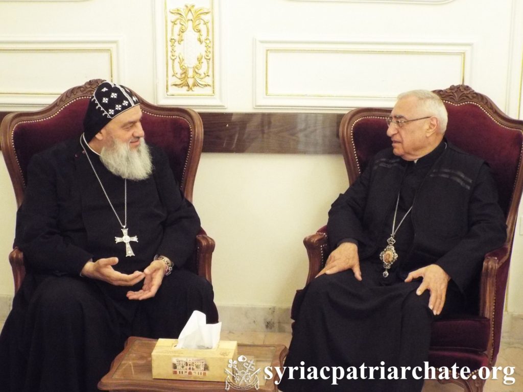 Meeting with His Beatitude Patriarch Joseph Absi | Syrian Orthodox ...