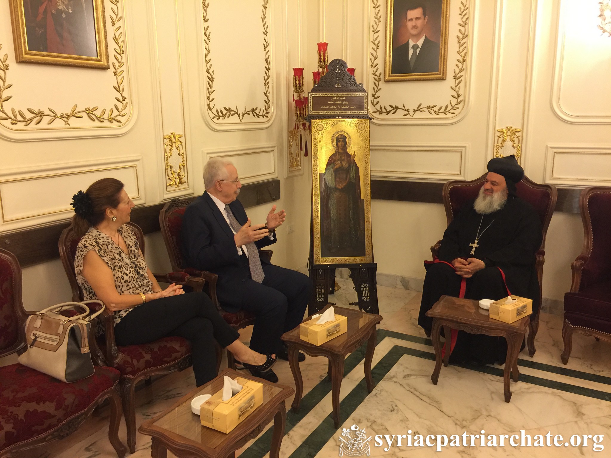 Meeting with the General Secretary of the Syrian Arab Socialist Party ...