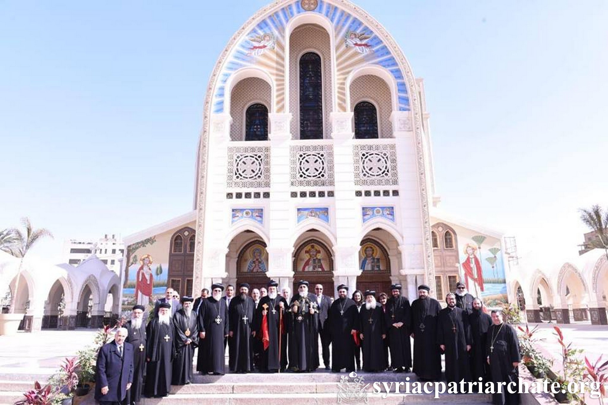 Visit to St. Mark Cathedral – Anba Rouwais | Syrian Orthodox ...