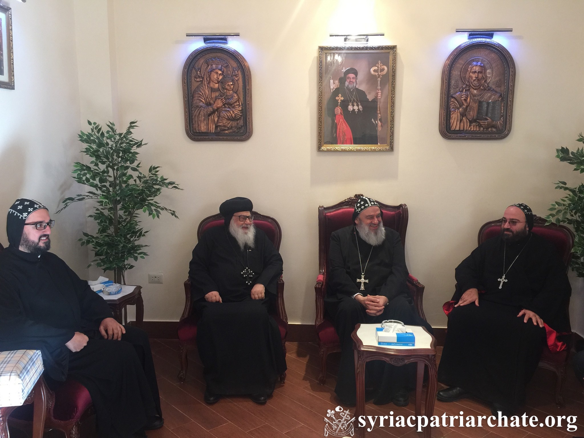 Meeting with Coptic Orthodox Bishop of Youth | Syrian Orthodox ...