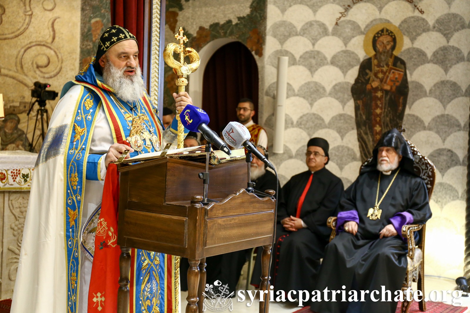 Holy Qurobo – Feast of Annunciation & Opening of Suboro TV | Syrian ...