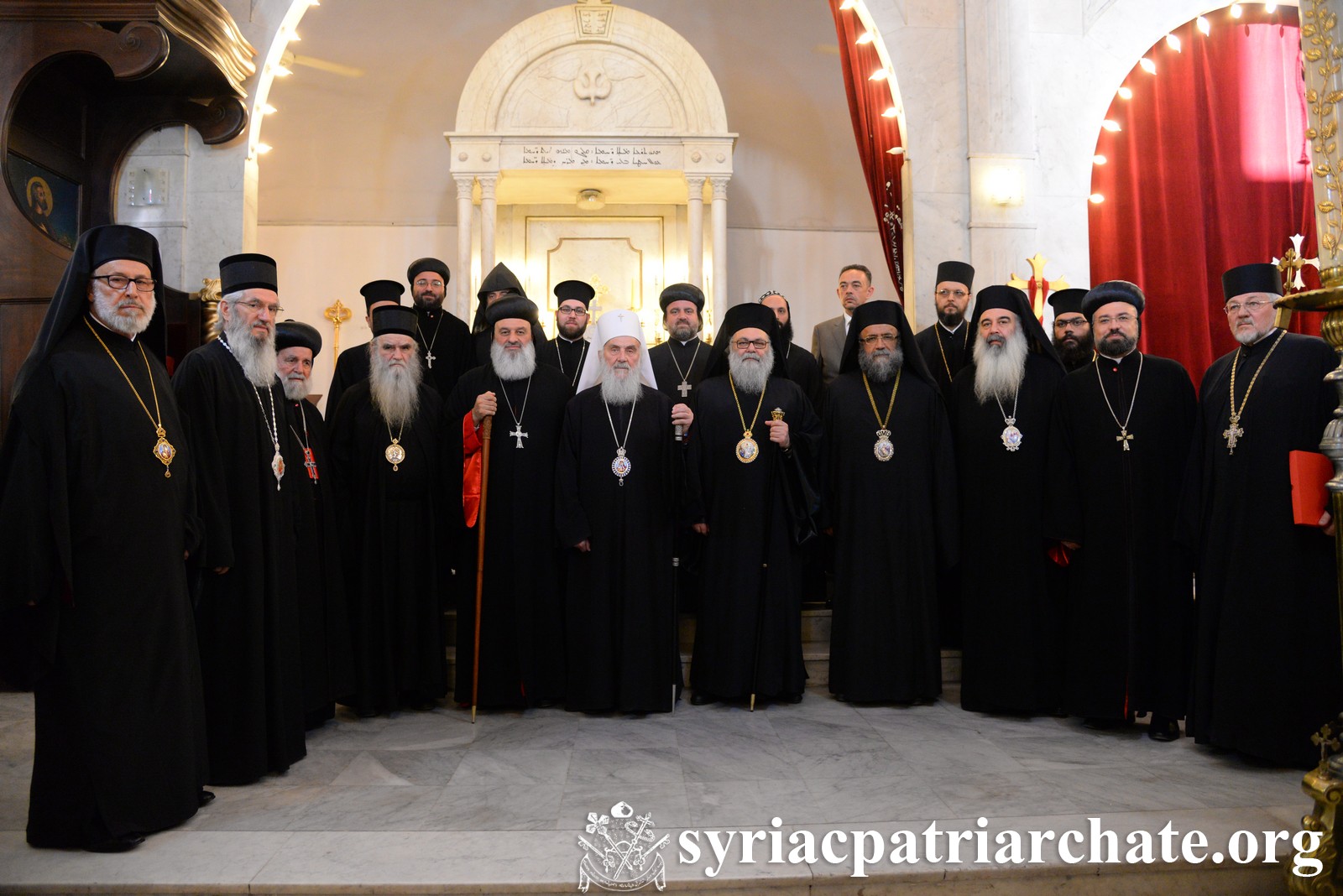 Patriarch of Serbia Visiting our Syriac Orthodox Church | Syrian ...