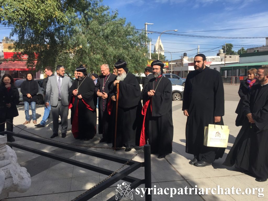 Inauguration of Sayfo Monument in Frias | Syrian Orthodox Patriarchate ...
