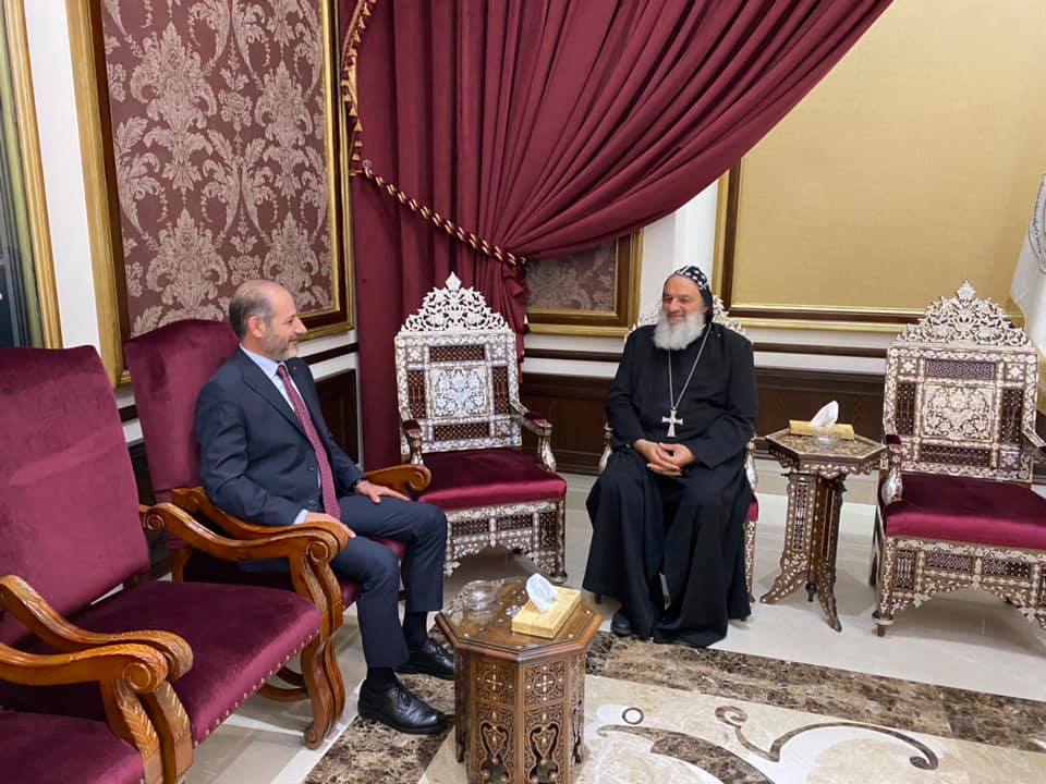 Meeting with the President of the Syriac Union Party in Lebanon ...