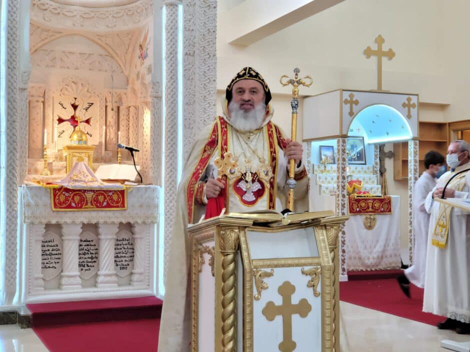 His Holiness celebrates the Mid Lent Holy Liturgy at Mor Gabriel Church ...