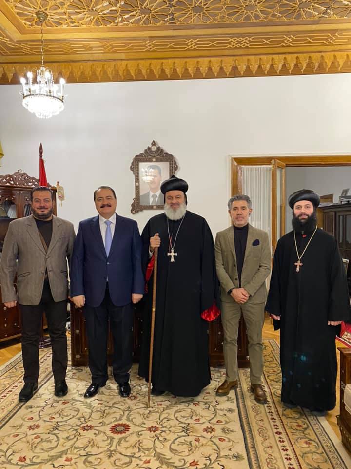 Visit to the Syrian Embassy in Moscow | Syrian Orthodox Patriarchate of ...