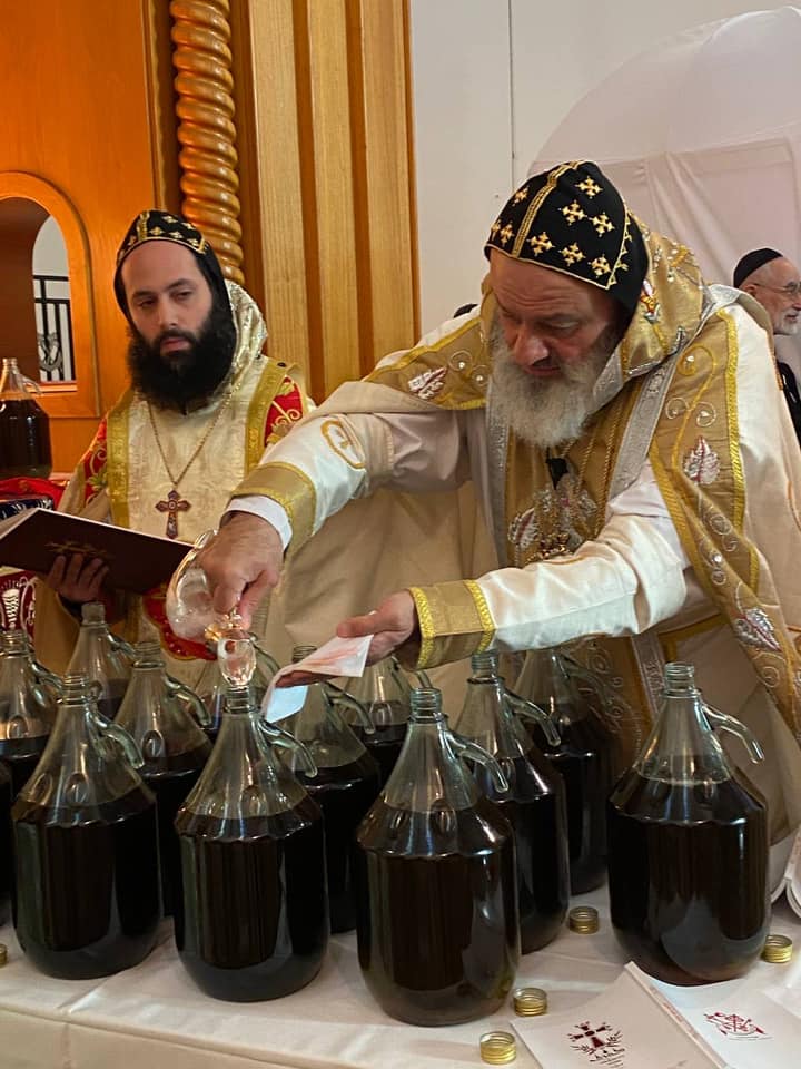 Consecration of the Holy Myron – Warburg | Syrian Orthodox Patriarchate ...