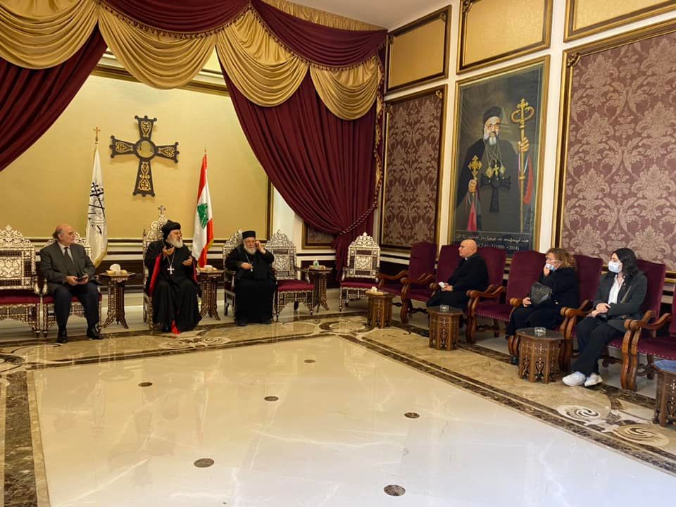 Visit of Dr. Michel Abs, General Secretary of MECC | Syrian Orthodox ...