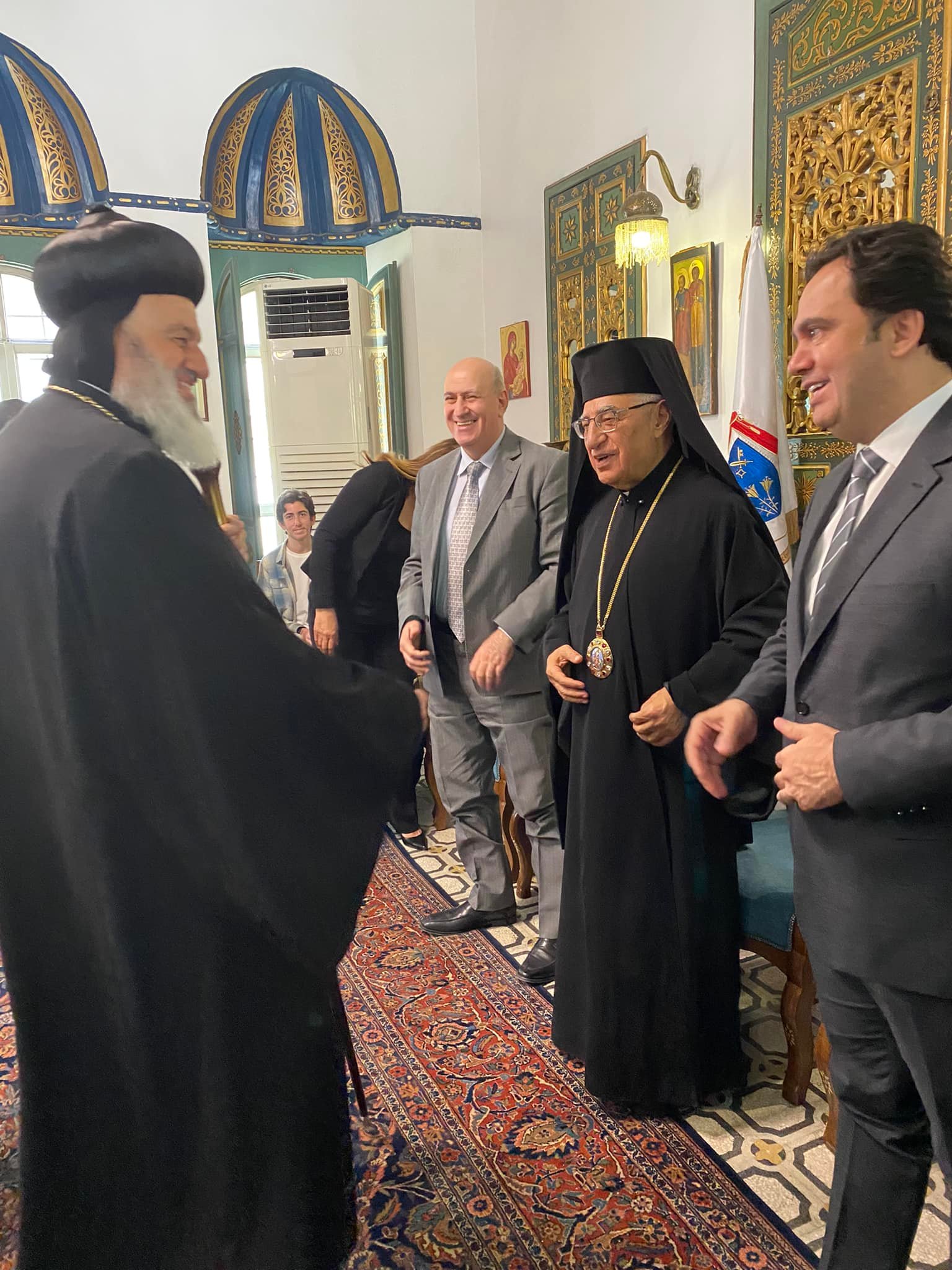 Easter Greetings to the Greek Catholic Melkite Patriarch | Syrian ...