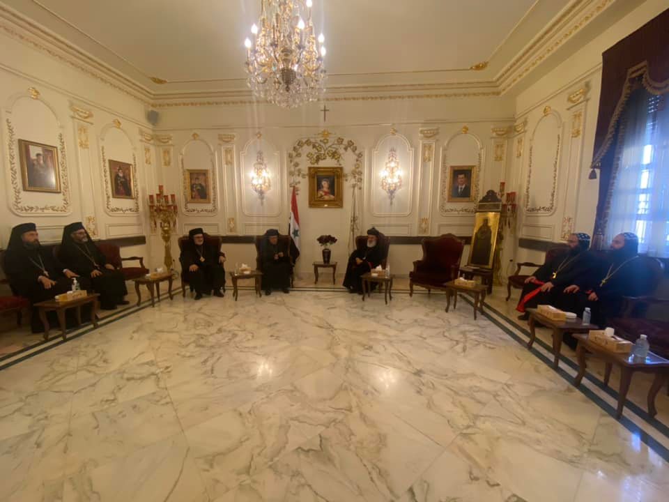 Visit of H. B. Greek Catholic Melkite Patriarch Joseph Absi | Syrian ...