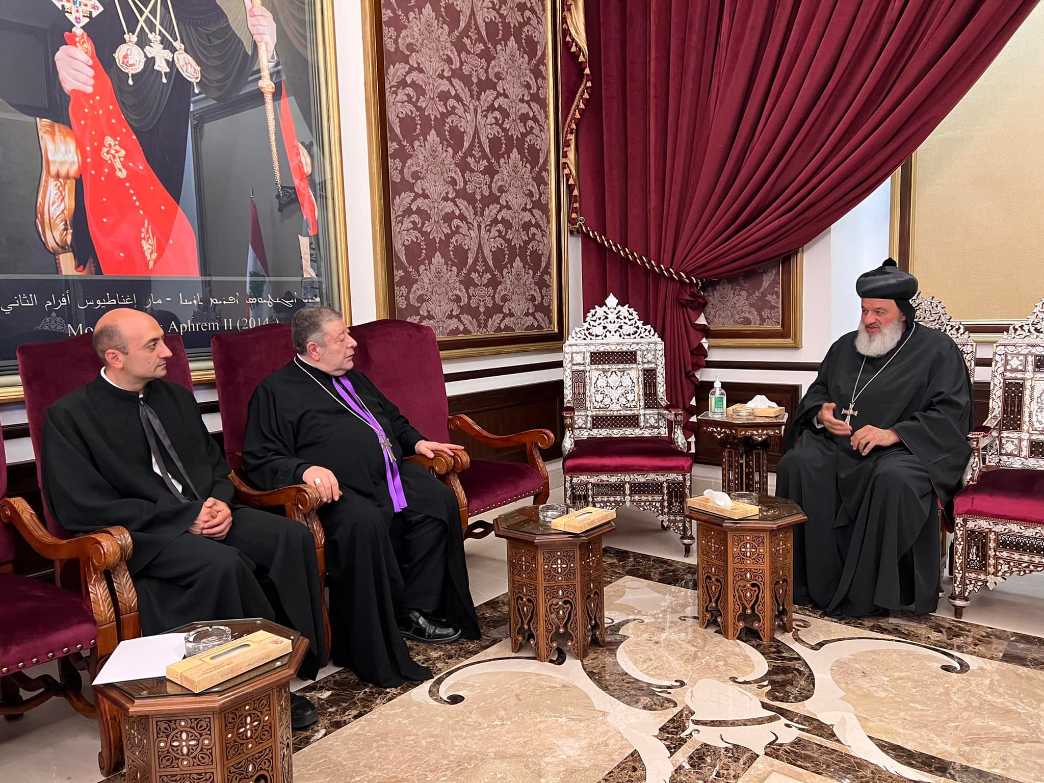 Visit of Syriac Catholic Elected Bishops | Syrian Orthodox Patriarchate ...
