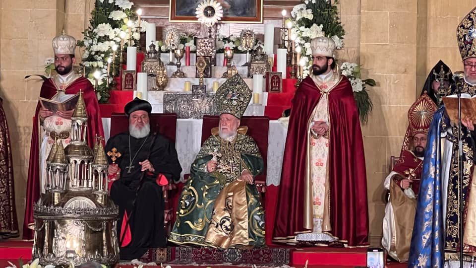 Consecration of the Holy Myron at the Armenian Orthodox Church | Syrian ...