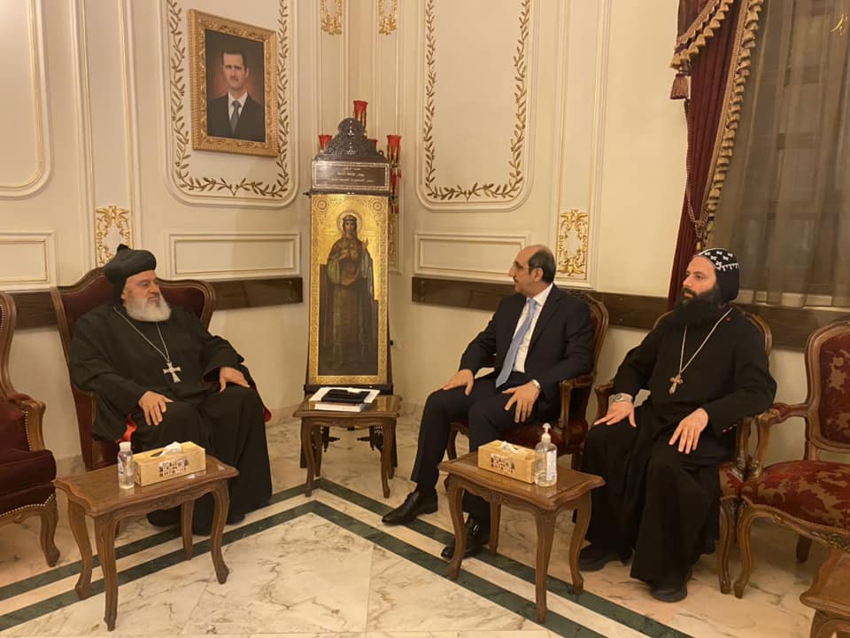 Visit of Ambassador of Syria to the UN Dr Bassam Sabbagh | Syrian ...