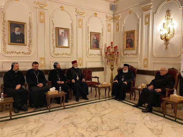 Visit of His Beatitude Patriarch Joseph Absi | Syrian Orthodox ...