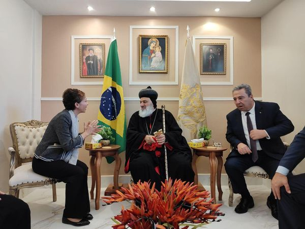 Meeting with Ambassador of the Syrian Arab Republic in Brazil | Syrian ...