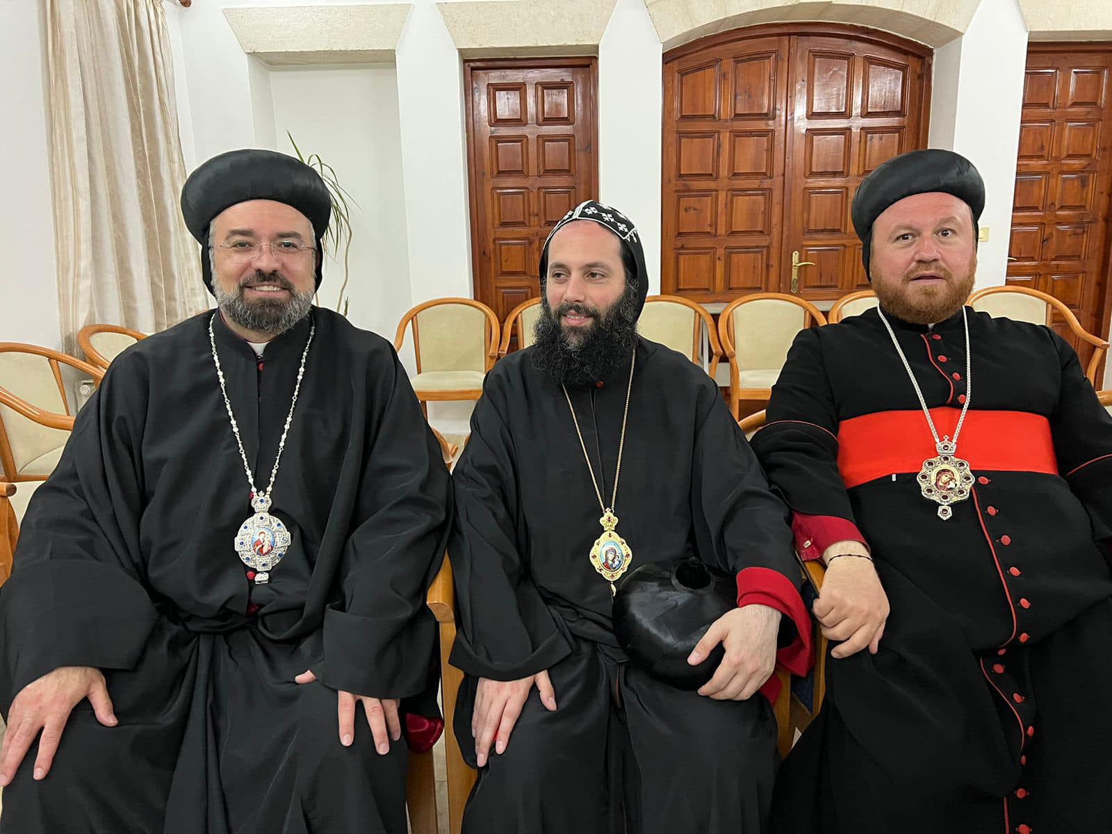 Visit to His Excellency Maronite Archbishop of Jerusalem Mgr. Mousa Al ...