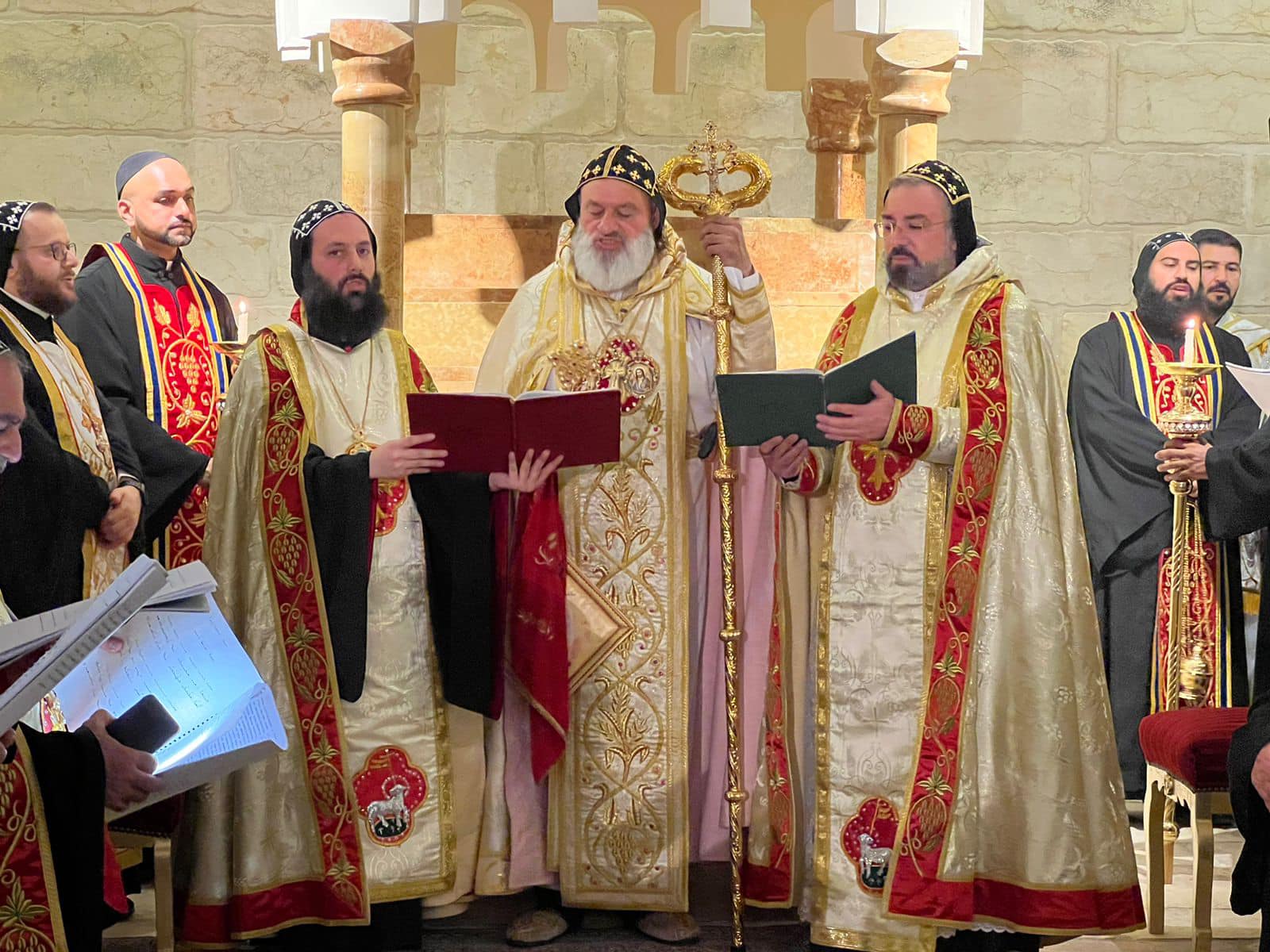 Consecration of Upper room of Zion Church at St. Mark Monastery in ...