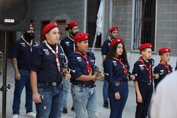 Performance of the Syriac Scouts of the Lady of the Zunoro | Syrian ...