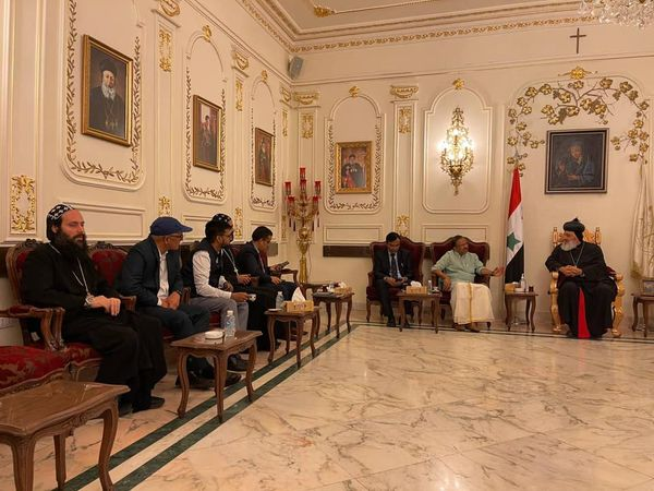 Visit of the Charge d’Affaires of the Indian Embassy in Syria | Syrian ...