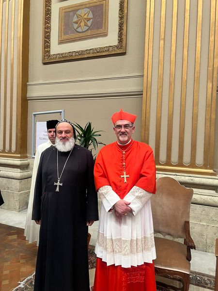 Congratulation His Beatitude Latin Patriarch of Jerusalem on being ...