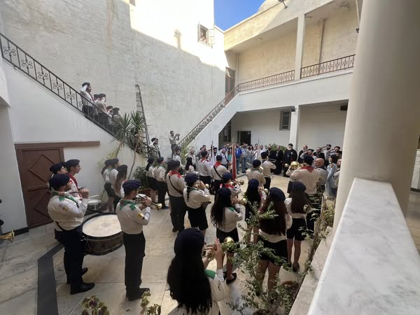 Inauguration the second conference of the Syriac Scouts of Syria ...