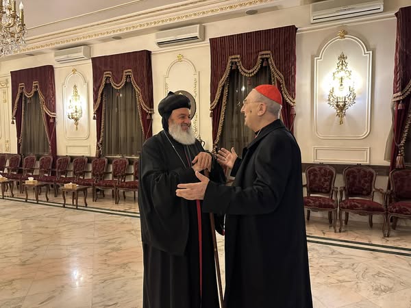 Visit of His Eminence Cardinal Mario Zenari | Syrian Orthodox ...