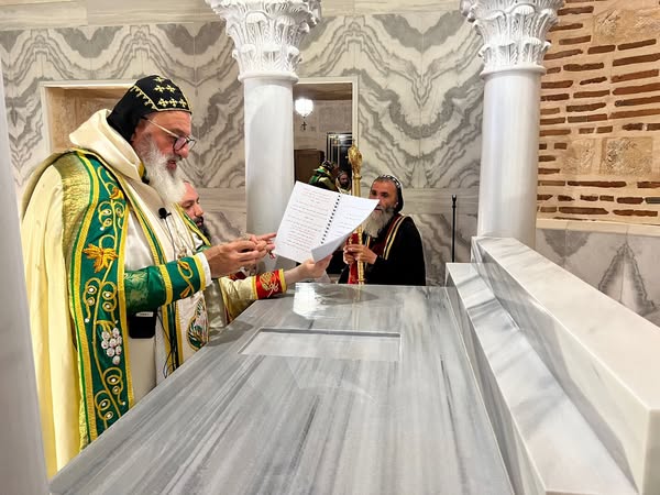 Consecration the altars of Mor Gabriel Church at Mor Gabriel Monastery ...