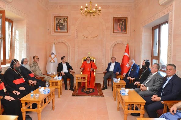 Visit of the Head of the Municipality of Midyat | Syrian Orthodox ...